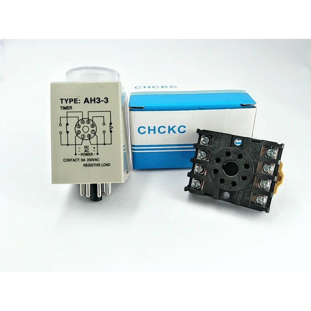 Chckc Time Relay ah3-3 Time Control Switch 220v Adjustable 10 Points ...