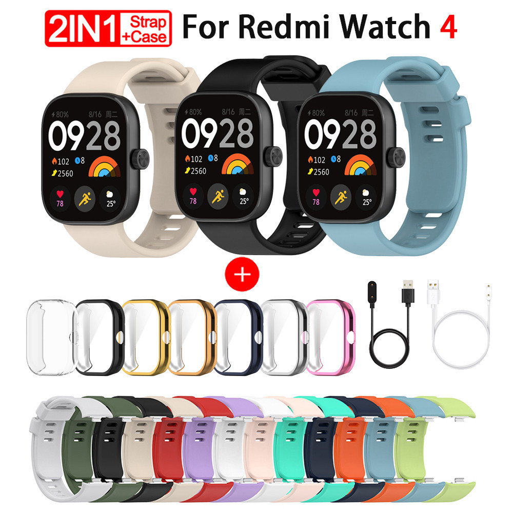 Silicone Strap for Xiaomi Redmi Watch 4 SmartWatch Watchband Bracelet ...
