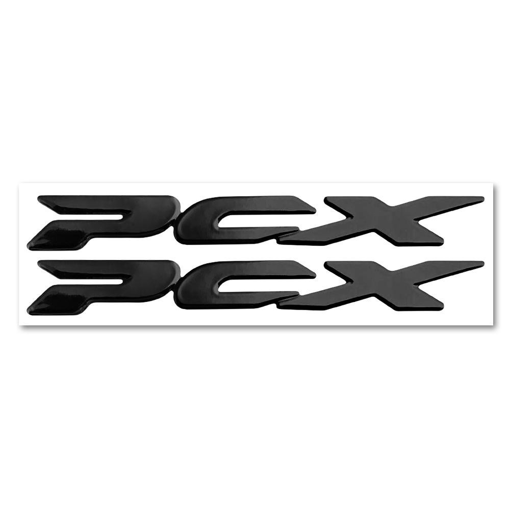 3D Resin PCX Logo Sticker Decal Motorcycle Body Waterproof Decal for ...
