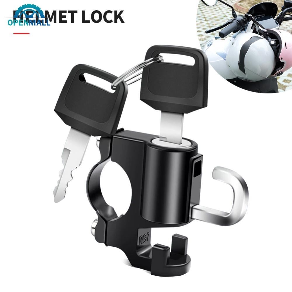 OM Motorcycle Helmet Lock Anti-Theft Helmet Security Lock Metal 20mm ...