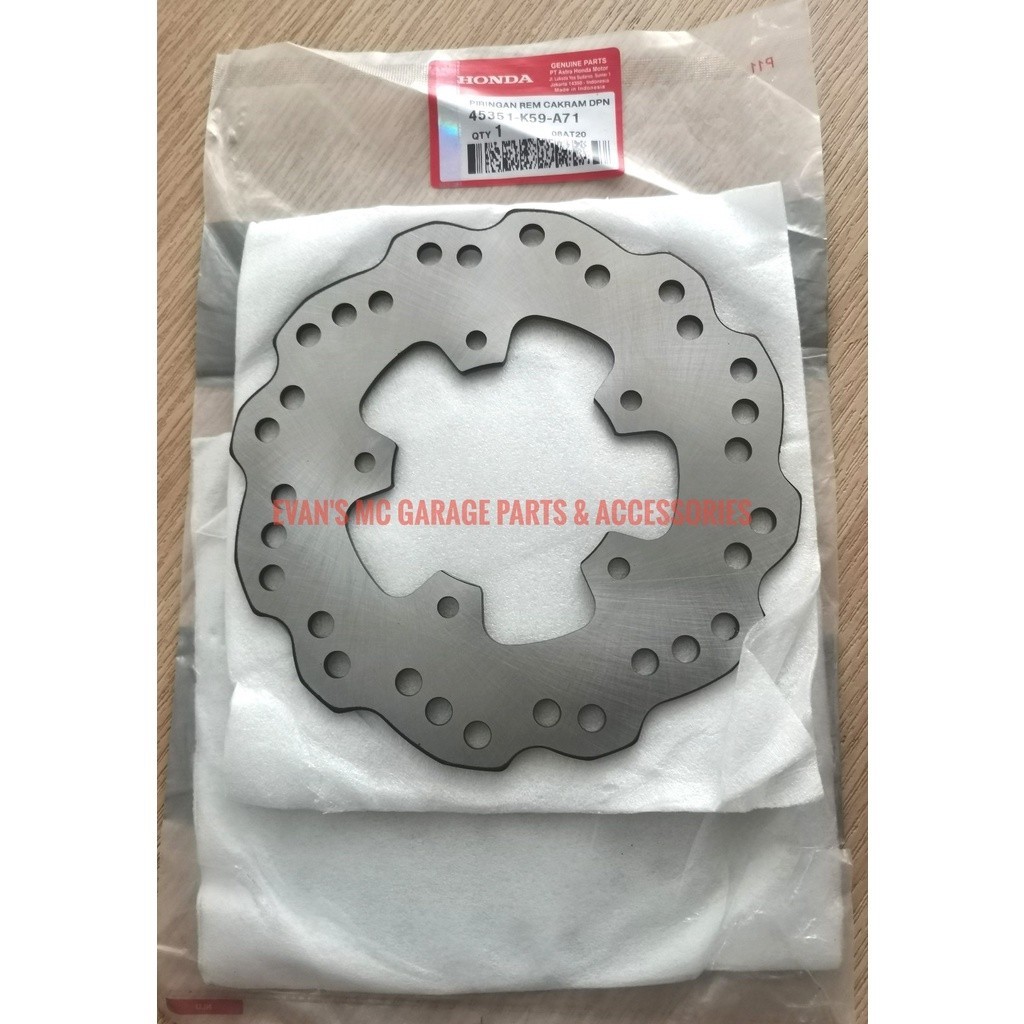 EMJ - Genuine Honda Brake disc - Honda Click V2 150cc V3 125cc | Shopee ...