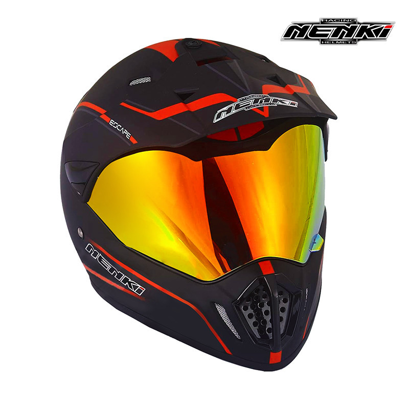 NENKI HELMET NK-310 Full Face Motocross Off Road Helmet (FREE GIFTS ...