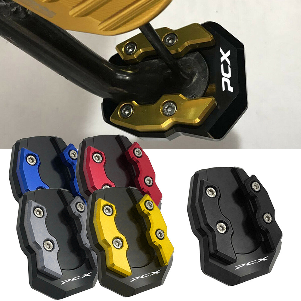 For HONDA PCX125 PCX 125 150 PCX150 PCX160 Side Stand Shoes Flat Foot CNC Modified Extension ...