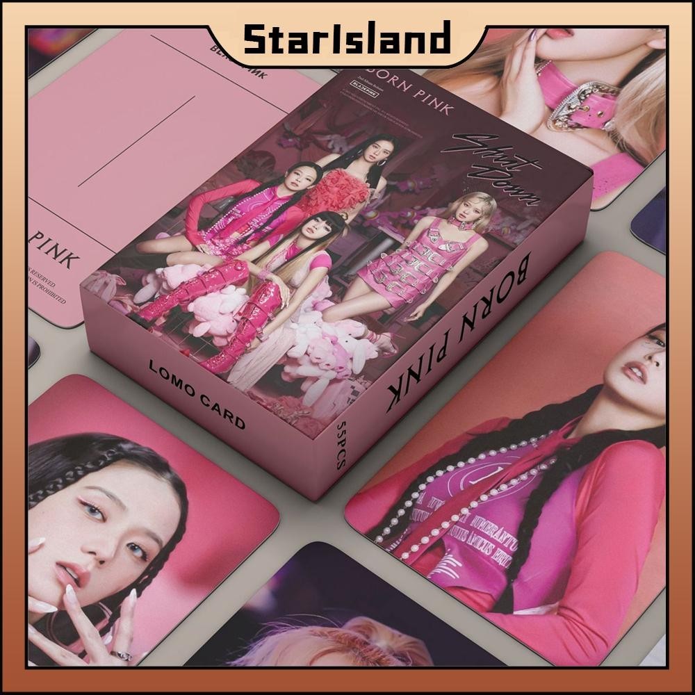 55pcs/box BLACKPINK photocards BPTG Colleelion card lomo card photocard ...