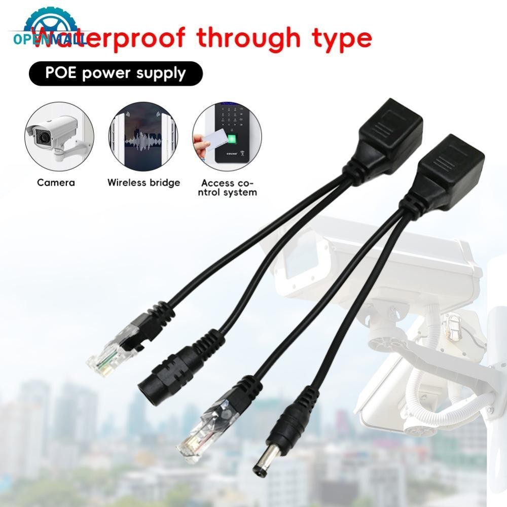 OPENMALL POE Cable Passive Power Over Ethernet Adapter Cable POE ...