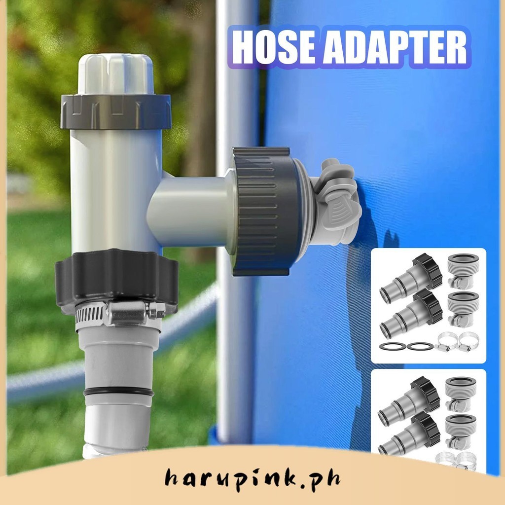 8/12Pcs Pool Hose Adapter Kit Plastic Swimming Pool Hose Conversion ...