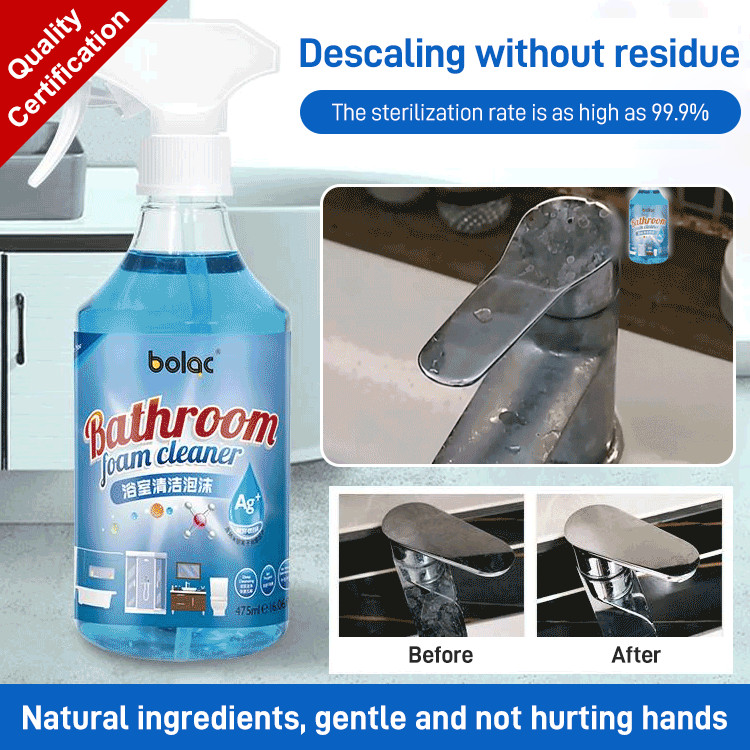 Multifunctional Bathroom Toilet Foam Cleaner Spray Stain Remover Clean ...