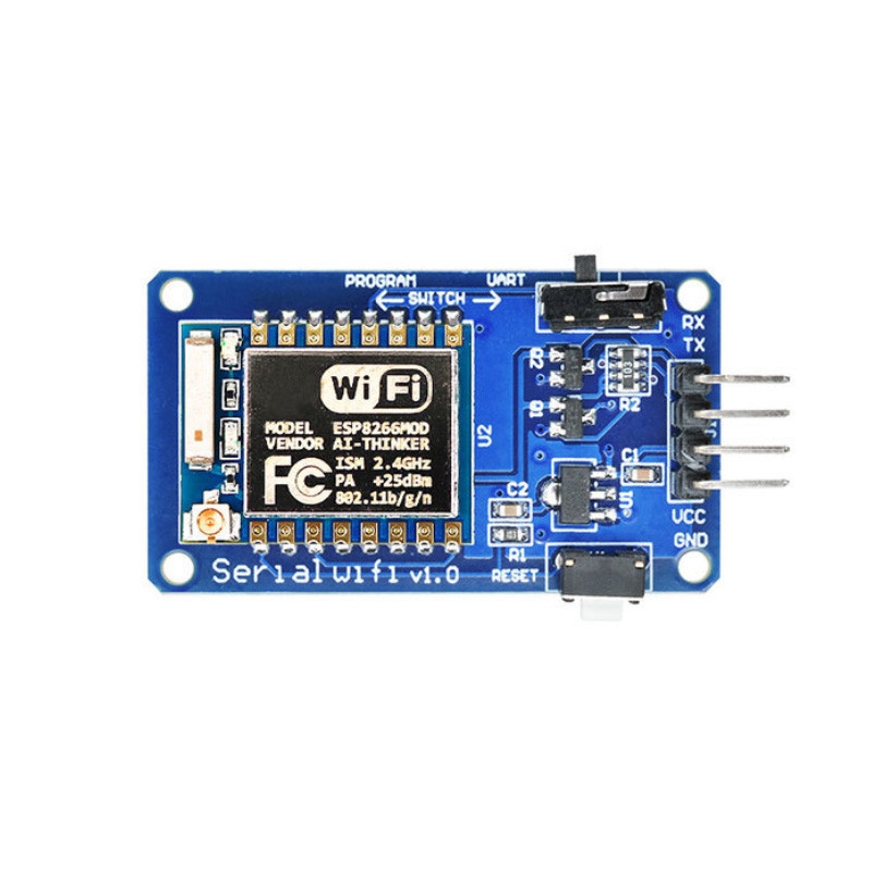 ESP8266 ESP-07 ESP07 Serial Transceiver Board Module 3.3V 5V 8N1 TTL UART Port Controller ...