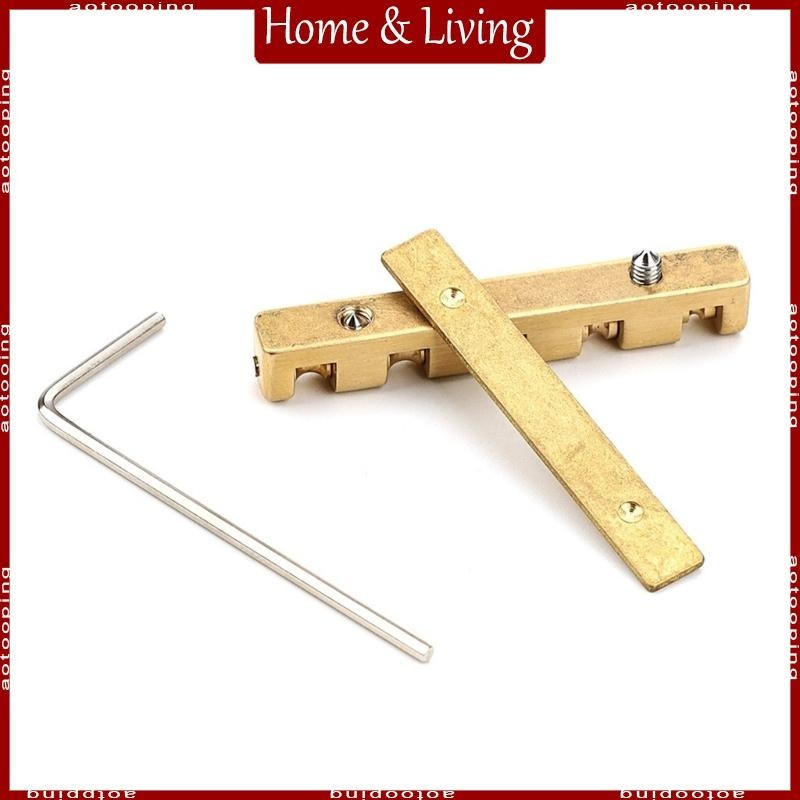 AOTO 5 String Basses Nut Height Adjustable Brass Roller Nut Split ...