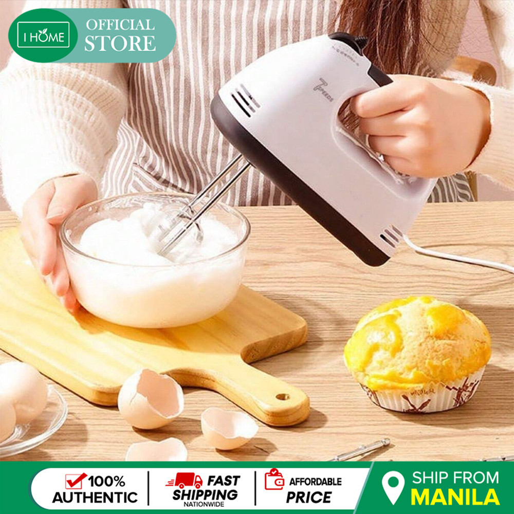 I Home Portable Professional Electric Hand Mixer for Baking 7 Speed ...