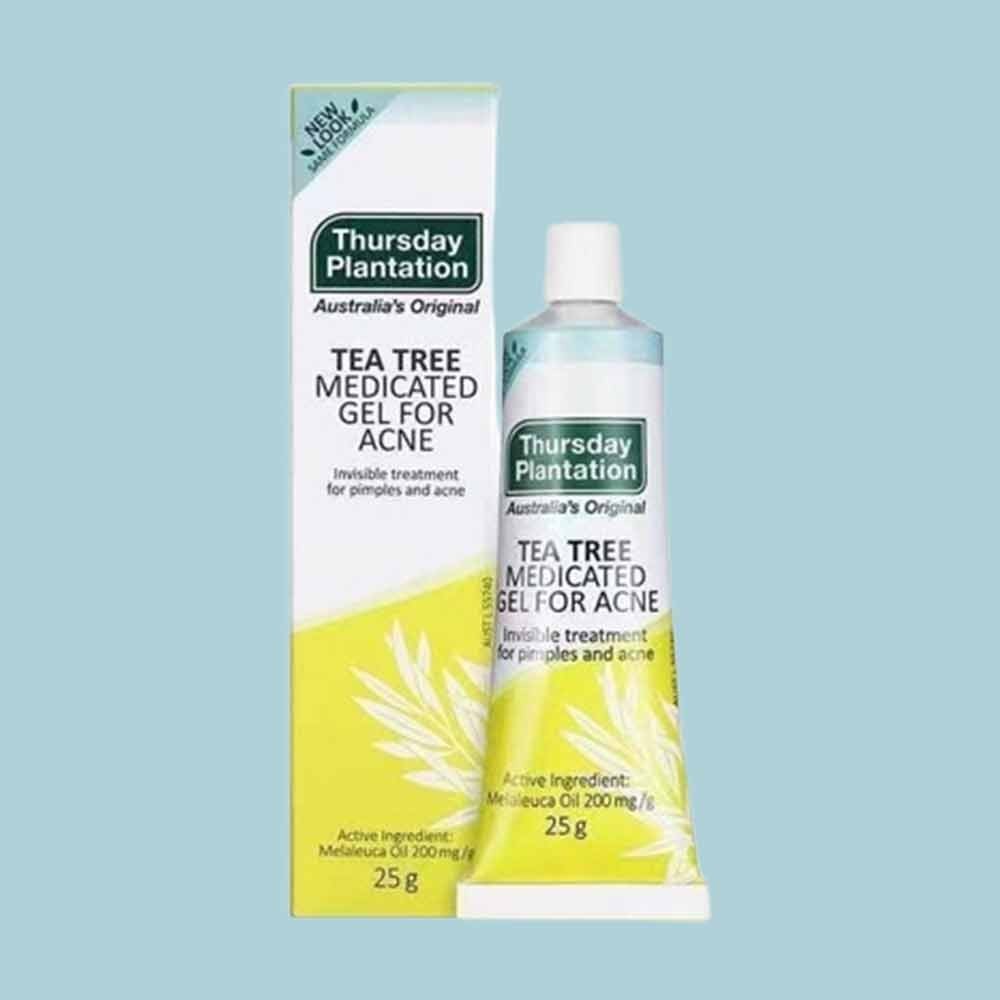 Thursday Plantation Tea Tree Medicated Gel For Acne 25g | Shopee ...