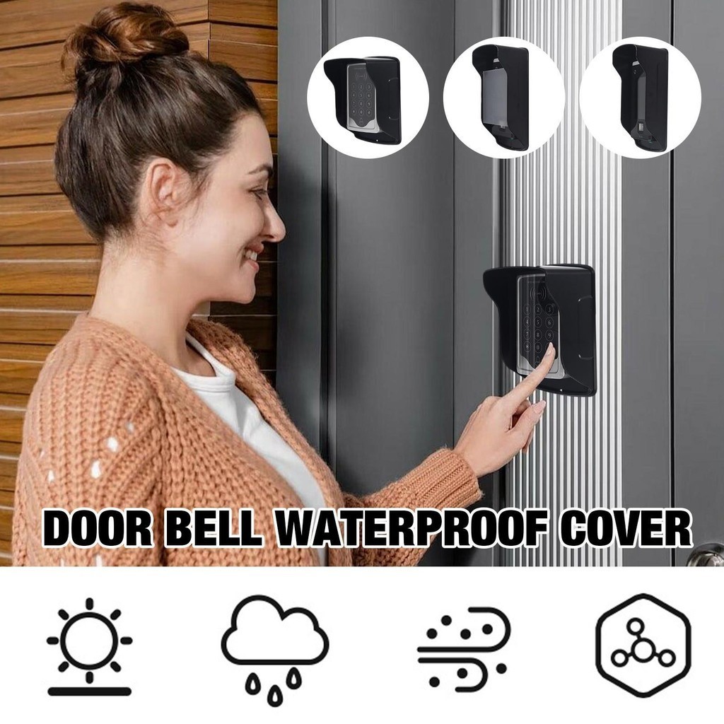 Waterproof Door Bell Cover Doorbell Covers For Outside Waterproof ...