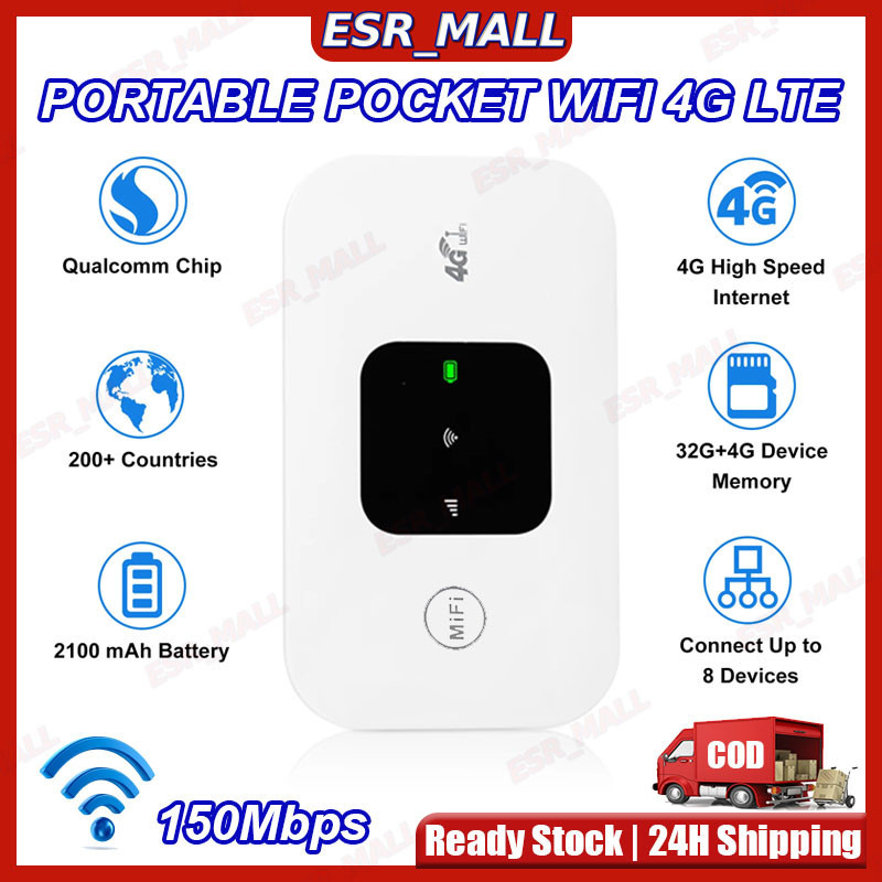 【COD】4G LTE Pocket WiFi Openline Hotspot Router Modem Universal Sim ...