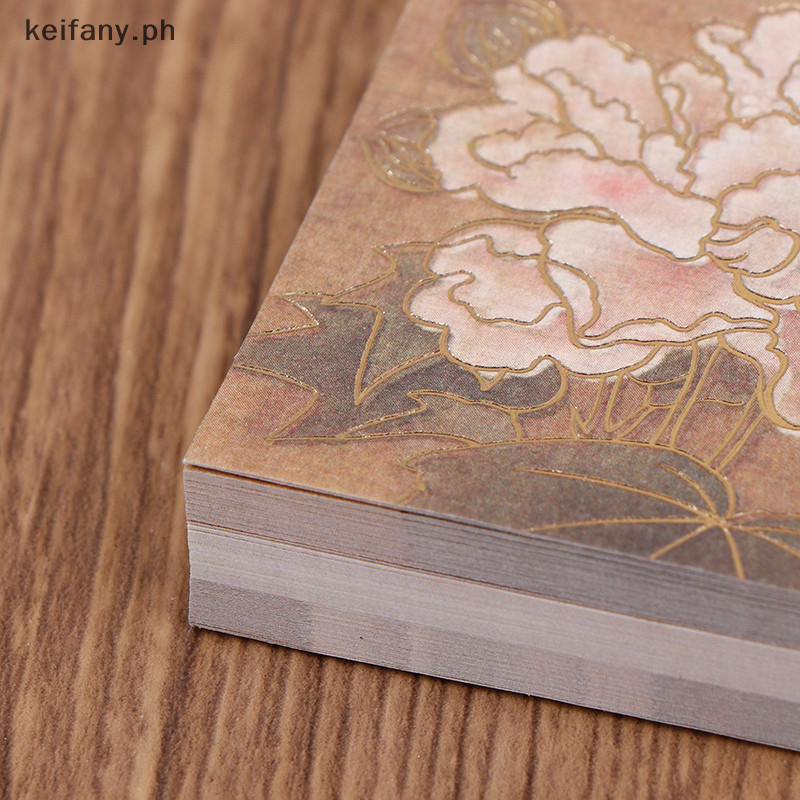keifany Chinese Style Full Gold Stamping Notes, Once Dyed With Ink ...