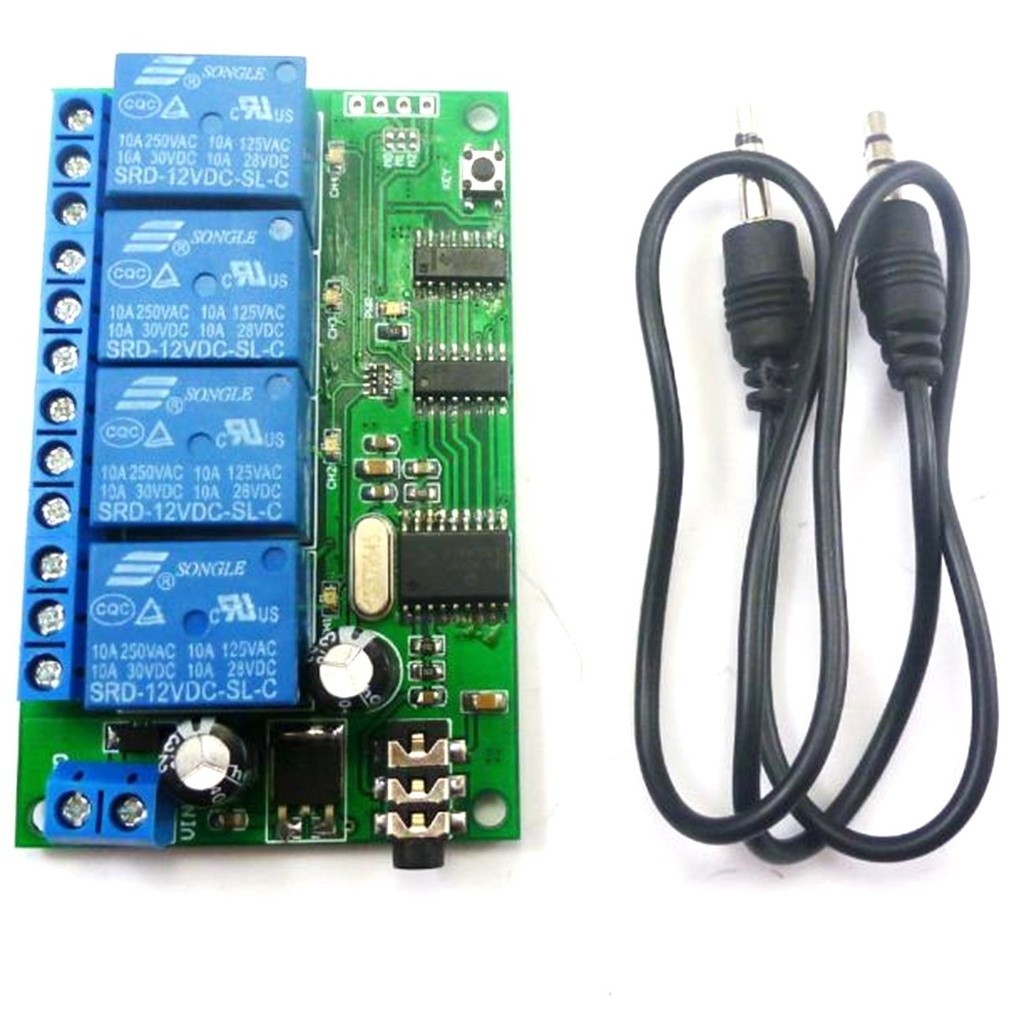 RQ+AD22B04 4CH MT8870 Dtmf Signal Tone Voice Decoder Phone Remote ...