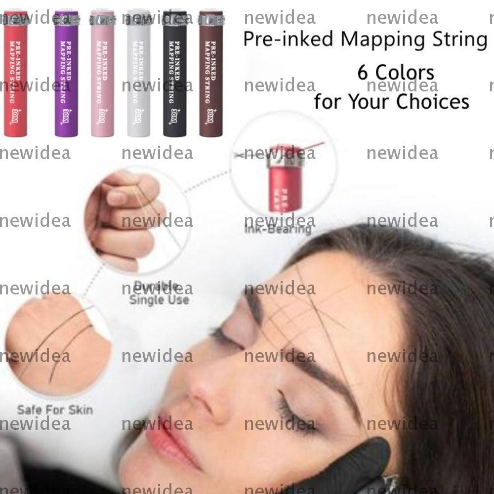 NEWIDEA Mapping String, 30M Microblading Makeup Tattoo Dyeing Tool Brow ...