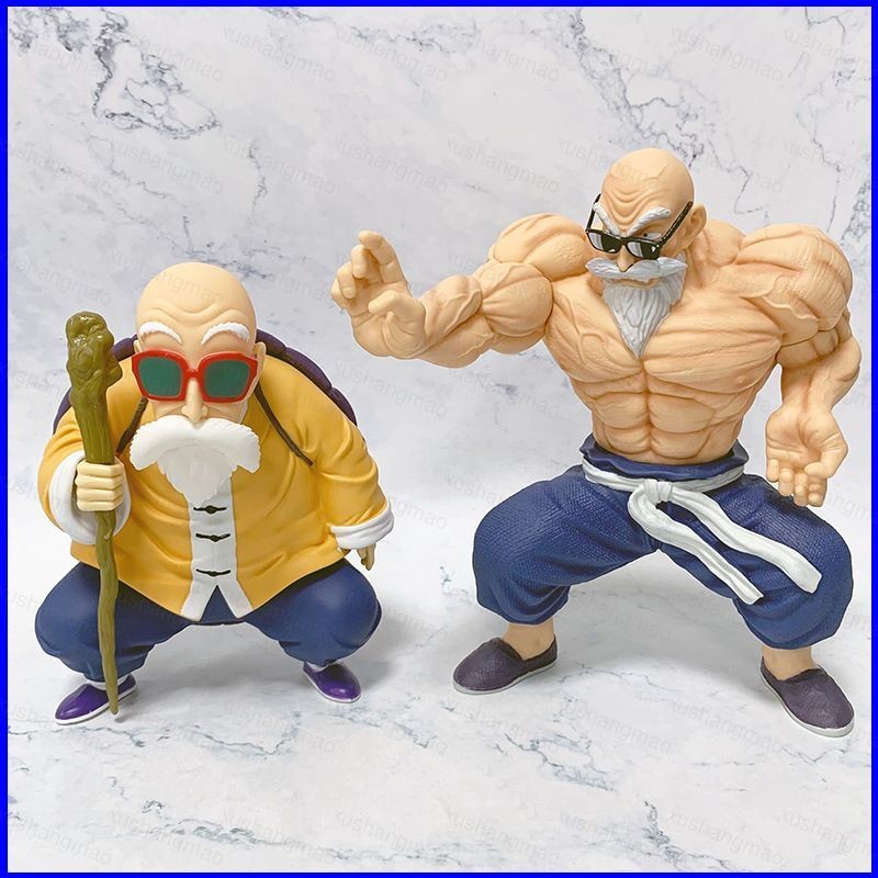 XU1 Dragon Ball Action Figure Master Roshi Muscle strengthening Model ...