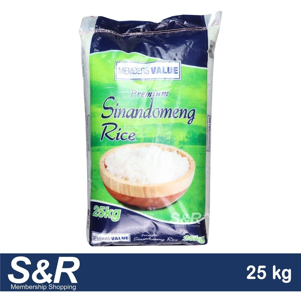 BlueChip Sinandomeng Premium Rice 25kg | Shopee Philippines