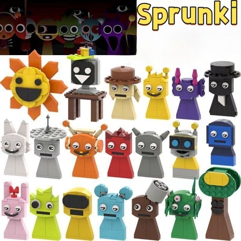 Ship Now Compatiable With Lego Incredi Sprunki Rhythm Box Building ...