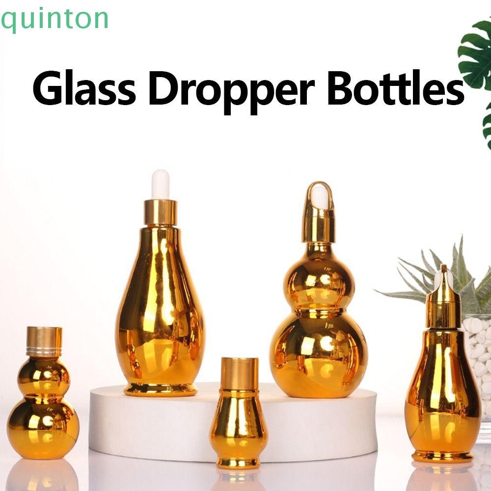 QUINTON Glass Dropper Bottles Luxury 10-100ML Essential Oil Bottle ...