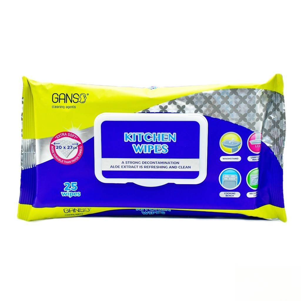 Ganso Kitchen Wipes (25 sheets/pack) | Shopee Philippines
