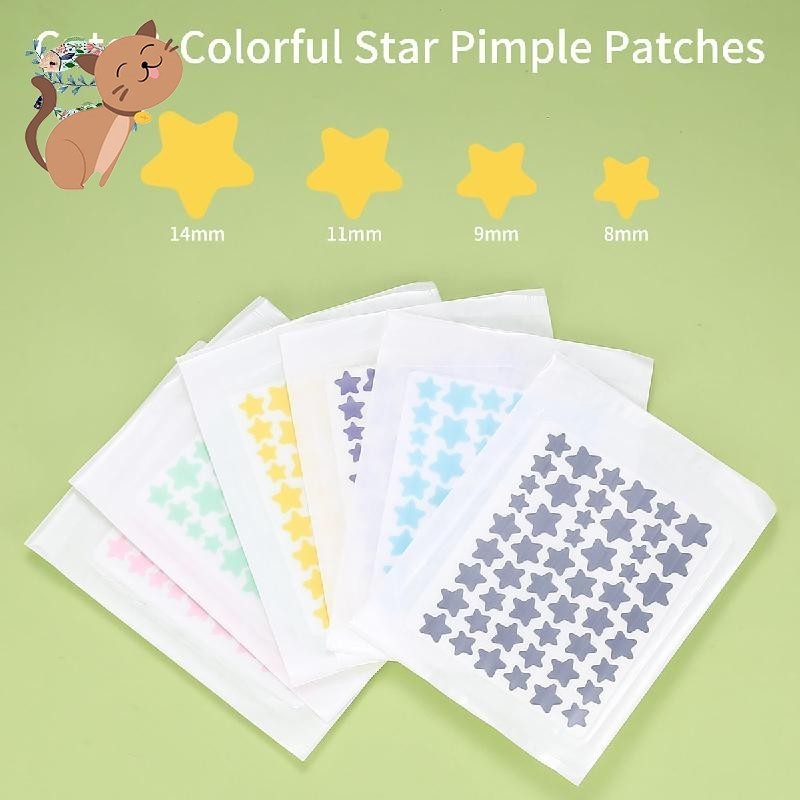Star Pimple Patch Acne Colorful Invisible Acne Removal Skin Care ...