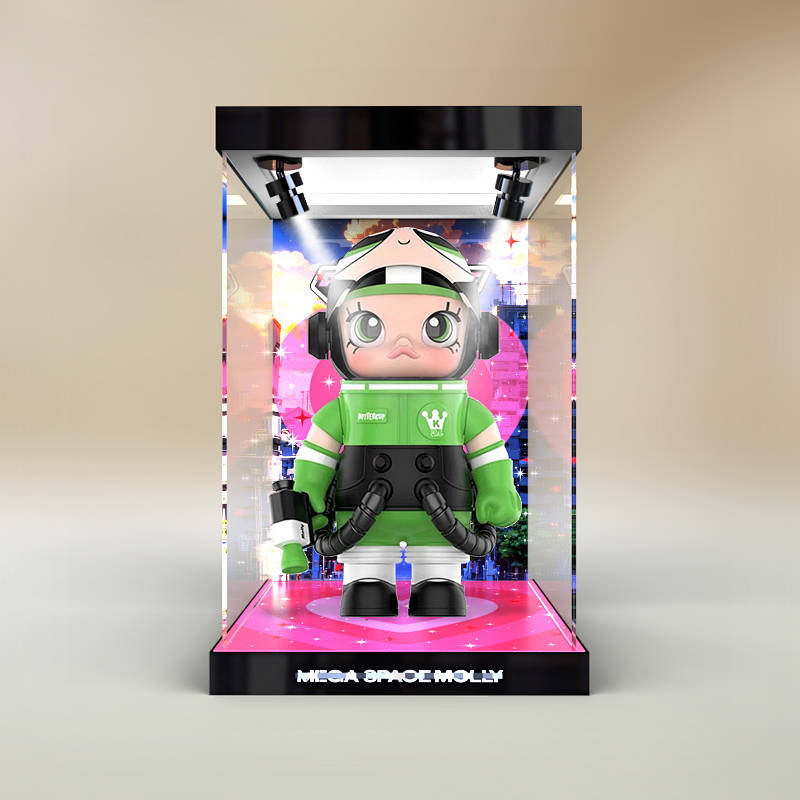 Acrylic Display Box for PopMart Pop Mart Space Molly The Powerpuff ...