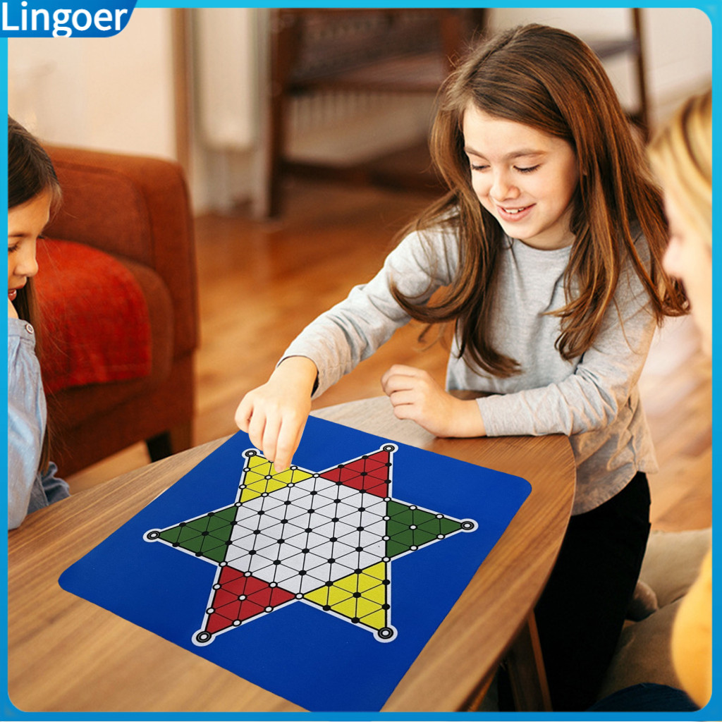 Lingoer| Classic Strategy Game Chinese Checker Kit Traditional Chinese ...