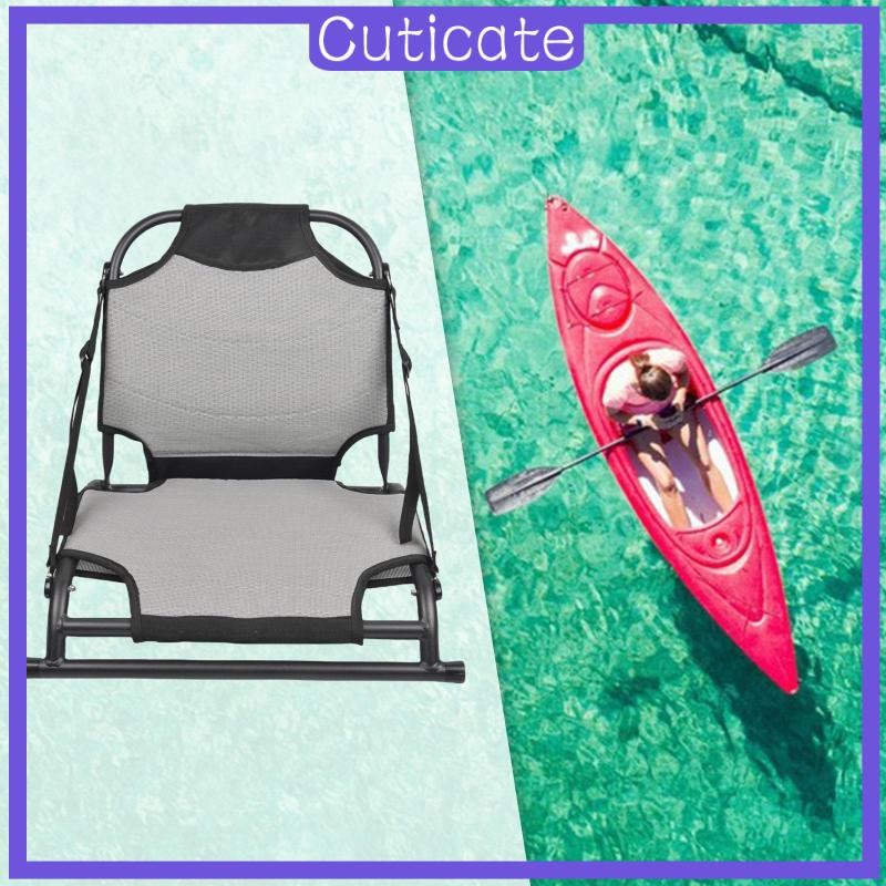 [CUTICATE] Foldable Kayak Seat Adults Replacement Adjustable Backrest ...
