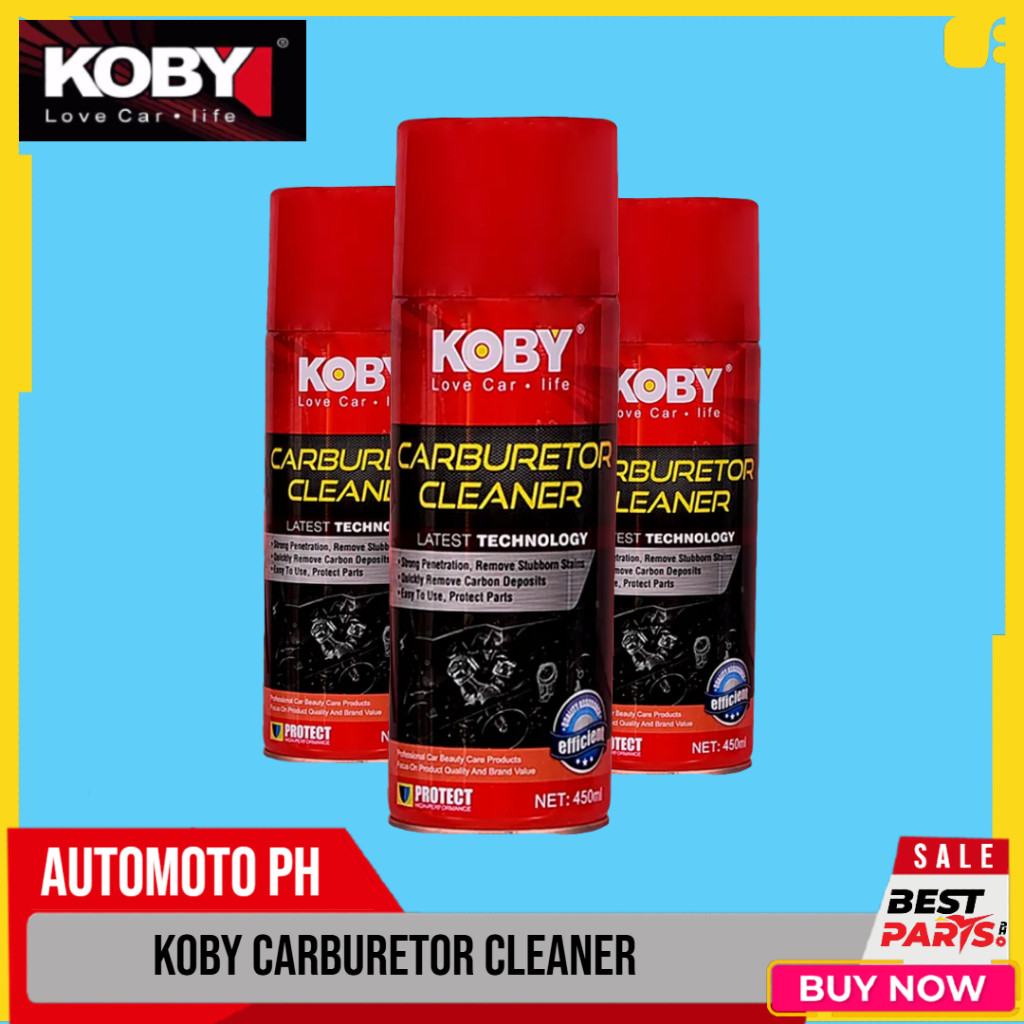 Koby Carburetor Carb Cleaner 450ml (Carburator) for Motorcycle and Car ...