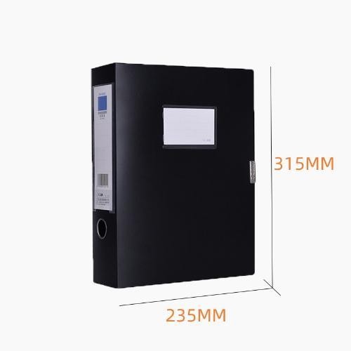 A4 Plastic File Box Large Capacity Easy Storage Integrated Personnel ...