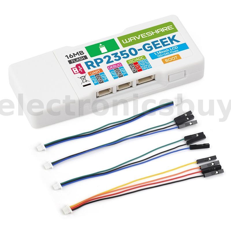 RP2350-GEEK Development Board with 1.14inch 65K Color LCD Display Based ...