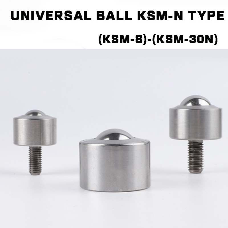 Bull Eye Wheel Overall Car Cylindrical Shape-KSM-8/KSM-30N Universal Ball-Stainless Steel Ball ...