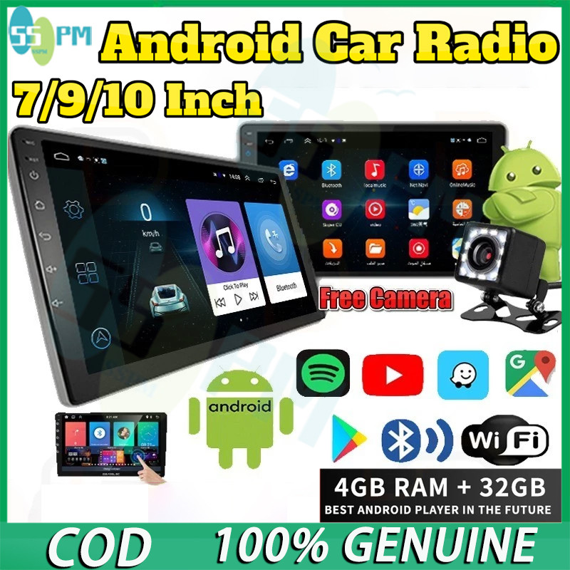 7/9/10/ Android Car Stereo Car Android Player Car Multimedia MP5 Player 2 Din Car Radio Wifi GPS ...
