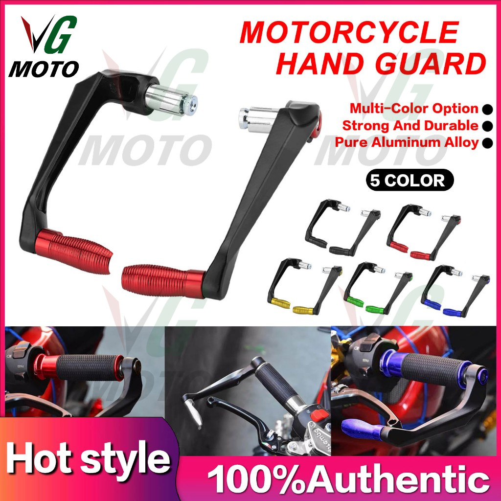 Universal CNC Aluminum Alloy Hand Guard Bar End Lever Guard Motorcycle ...