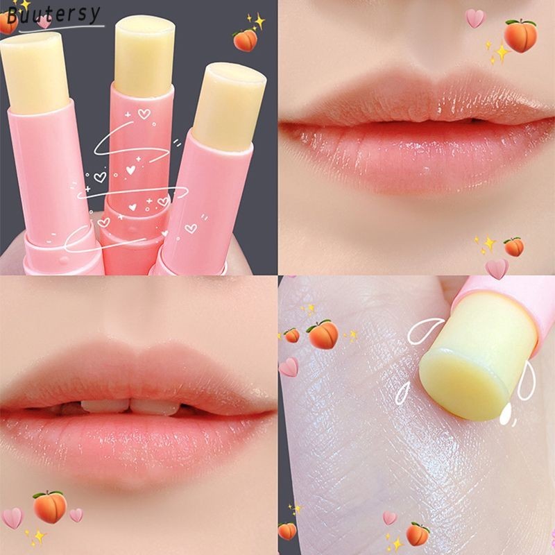 [BY] Anti Dry Cracking Lip Balm Peach Vaseline Lip Balm Fading Lip ...
