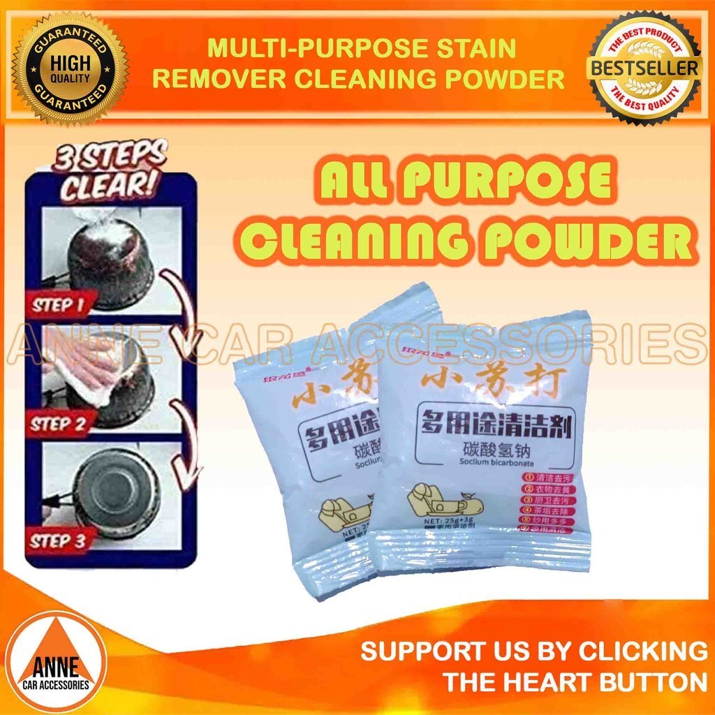 Multi - Purpose Stain Remover Cleaning Powder / Remove Grease and oil ...