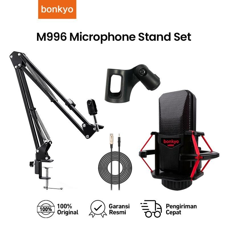 Bonkyo 3.5mm Microphone M996 cantilever Recording clamp Microphone arm ...