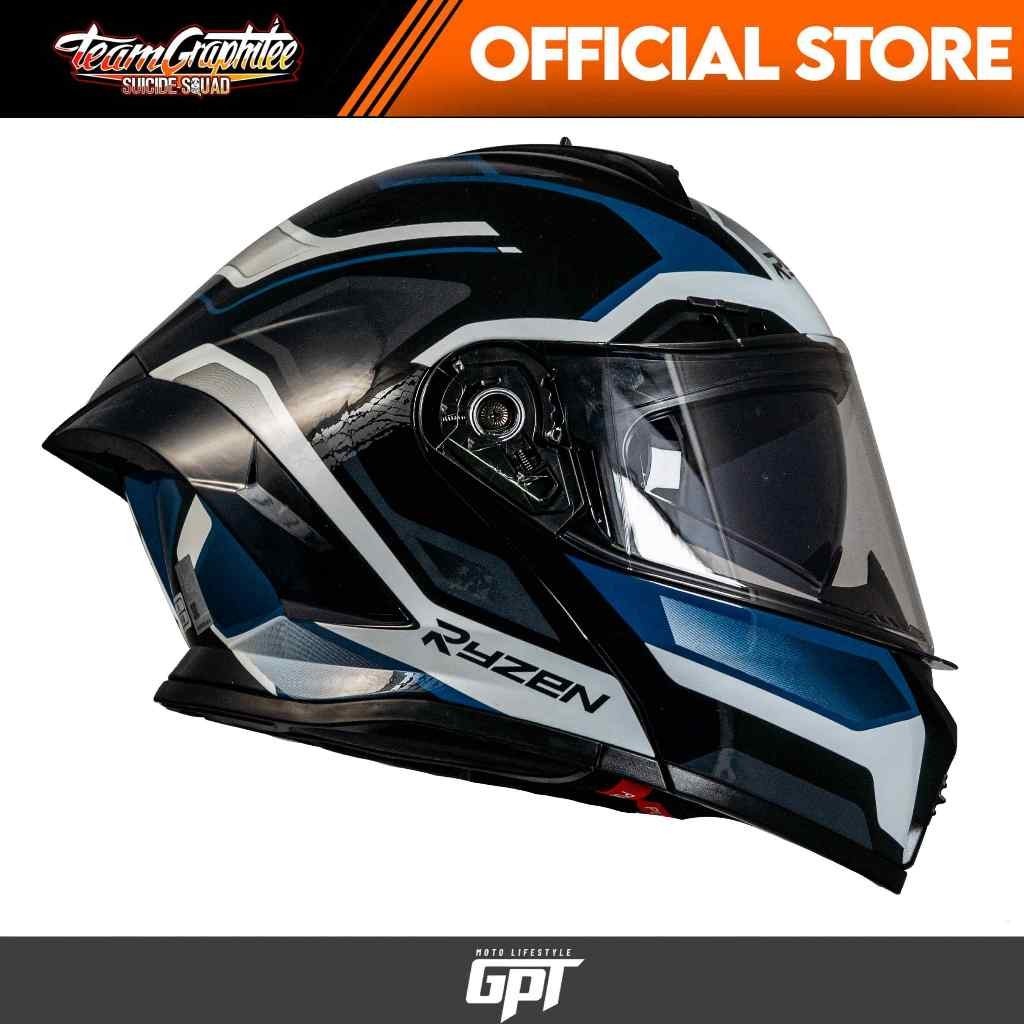 RYZEN HELMET ZX400V SUNMORI MODULAR DUAL VISOR | Shopee Philippines
