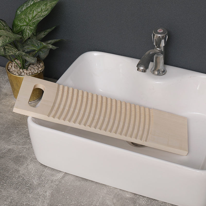 Laundry Board Solid Wood Washboard Thickened Laundry Board Whole Wood ...