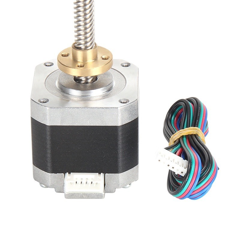 42 linear screw stepper motor 3D printer T8 screw 1.8° two-phase ...