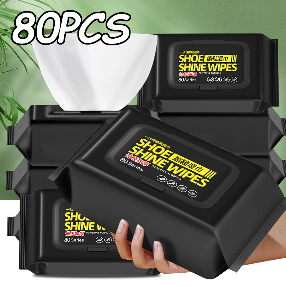Portable Shoes Wipes Artifact / Sneaker High Heel Cleaning Wet Wipe ...