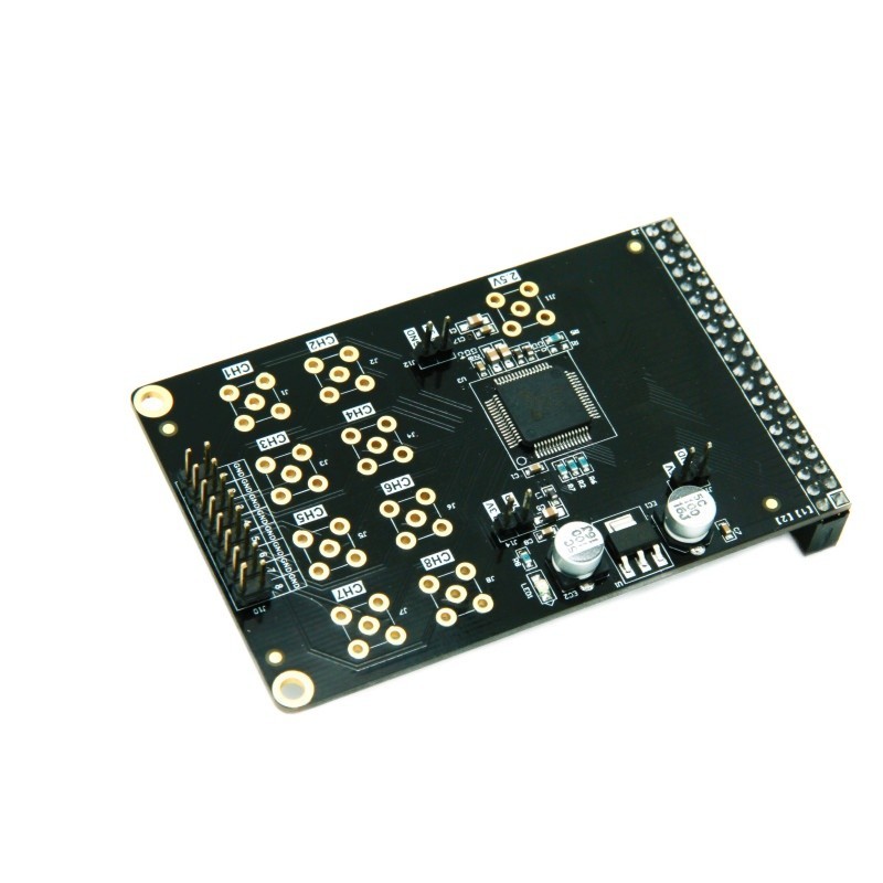 Black gold ALINX AD module 8-channel synchronous sampling 16-bit AD7606 FPGA AN706 | Shopee ...
