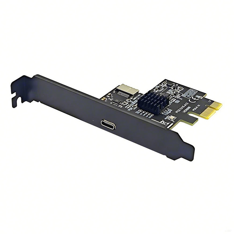 PCIE USB Type C Expansion Card PCI Express 3.0 X1 to USB 3.2 Gen2 Type ...