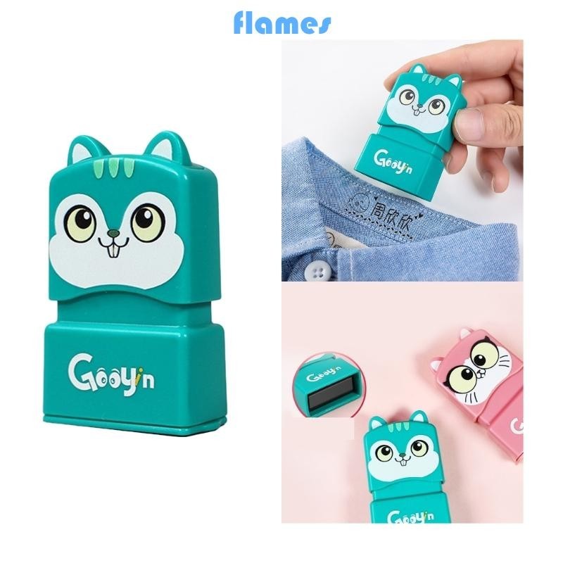 Un* Name Stamp Custom Engraved Name Seal Customized Pattern Safe and ...
