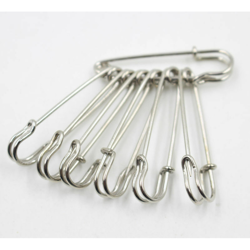 safety pin sewing tool accessories silver metal needle big safety pin ...