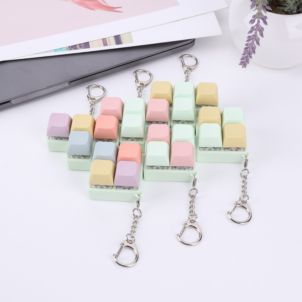 Keyboard Fidget Toy 4 Keys Stress Relief Mechanical Keyboard Axis ...