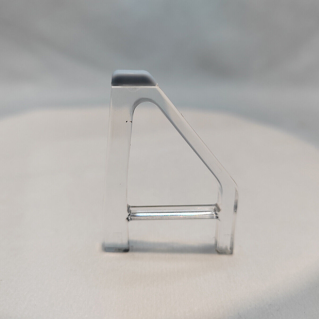 1PCS For PS5 Slim Horizontal Bracket Anti-slip Triangular Clear Mount ...