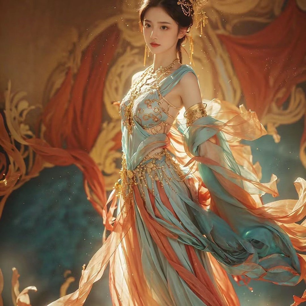 Dunhuang Flying Costume Exotic Style Western Princess Costume ...