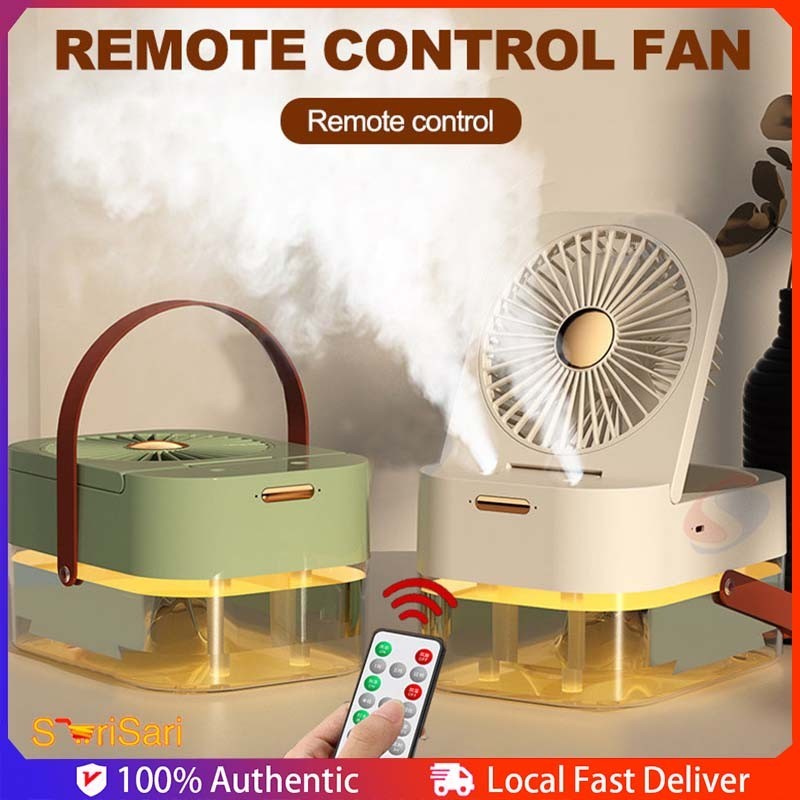 Portable Air Cooler Multifunction Mini Fan USB Water Spray Mist Air ...